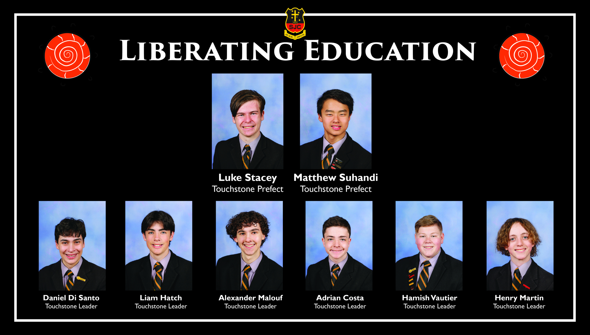 2023 | ISSUE 16 | Touchstone Teams and the Year 9 Leadership Team - SJC